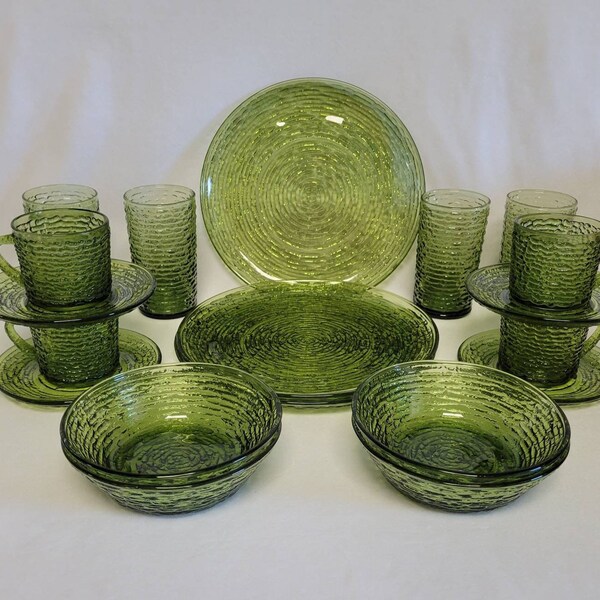 Green Dinnerware - Etsy