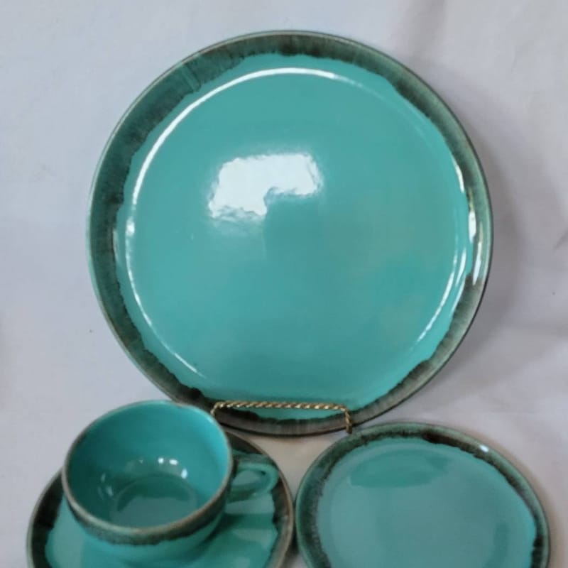 Turquoise Dinnerware - Etsy