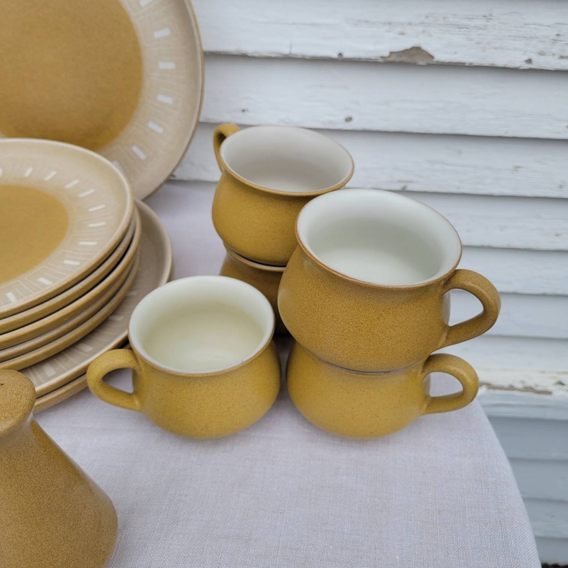 Denby England ODE Pattern Dinnerware-geometric Design-pieces Sold ...