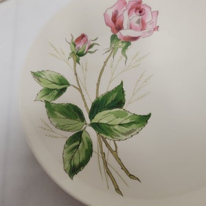 24 Piece Knowles Tea Rose Vintage Dinnerware-place Setings for 4 - Etsy