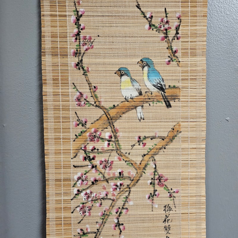 Bamboo Wall Hanging - Etsy
