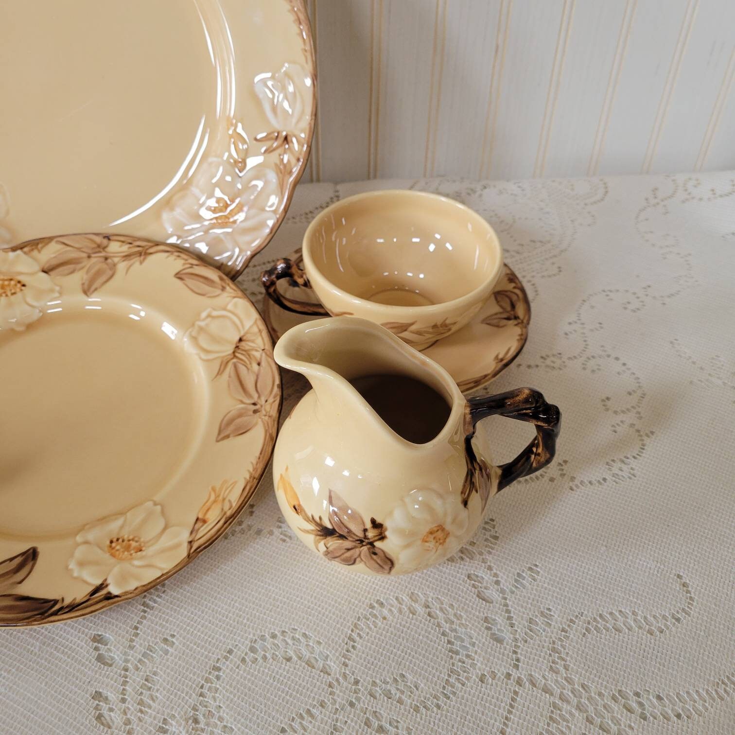 Franciscan Cafe Royal Vintage Dinnerware-cream & Sugar-plates, Bowls ...
