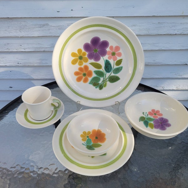 Retro Dinnerware - Etsy