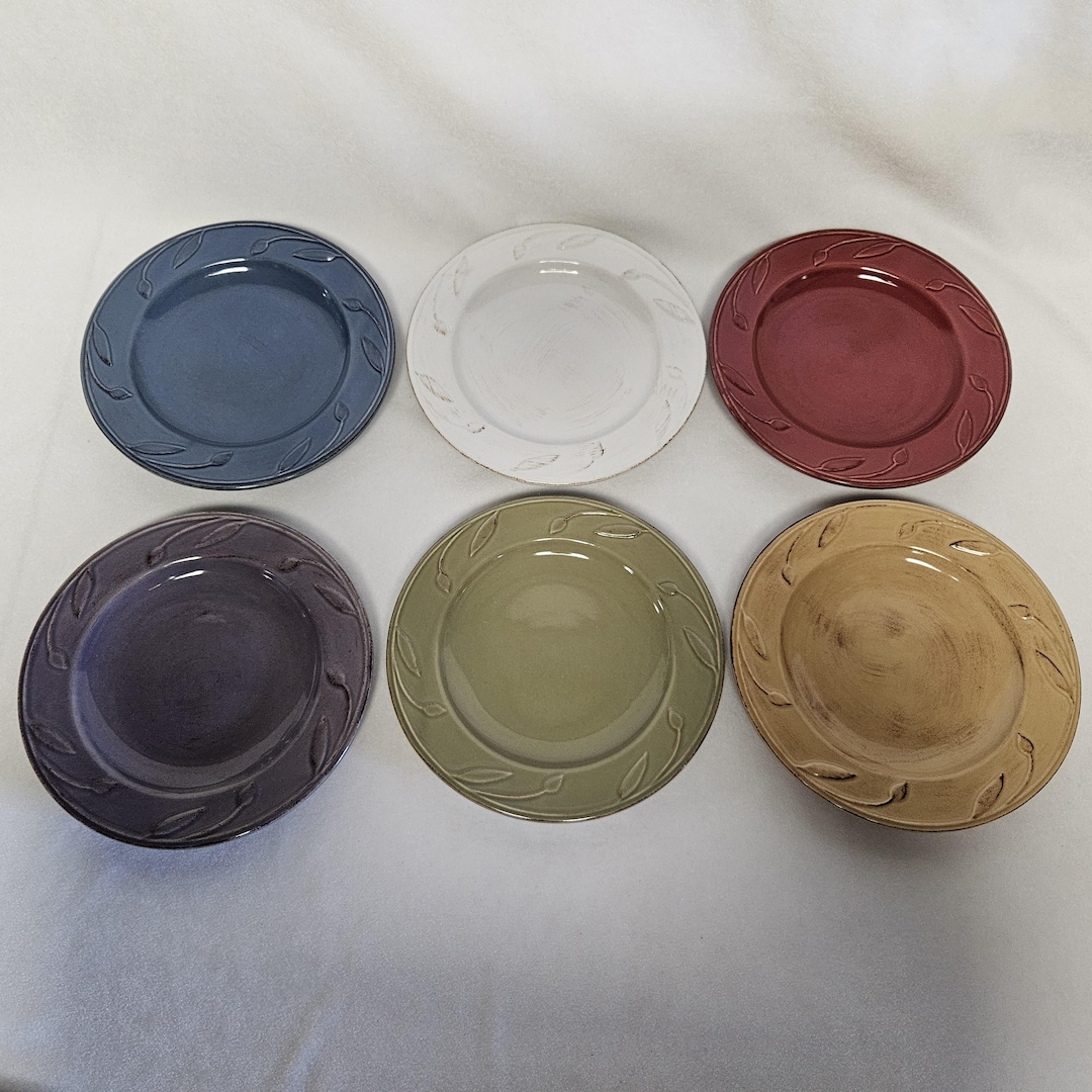 CHOICE Sorrento Signature Debby Segura 2001 Salad Plates - Etsy