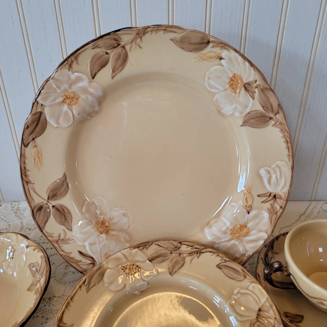 Franciscan Cafe Royal Vintage Dinnerware-cream & Sugar-plates | Etsy