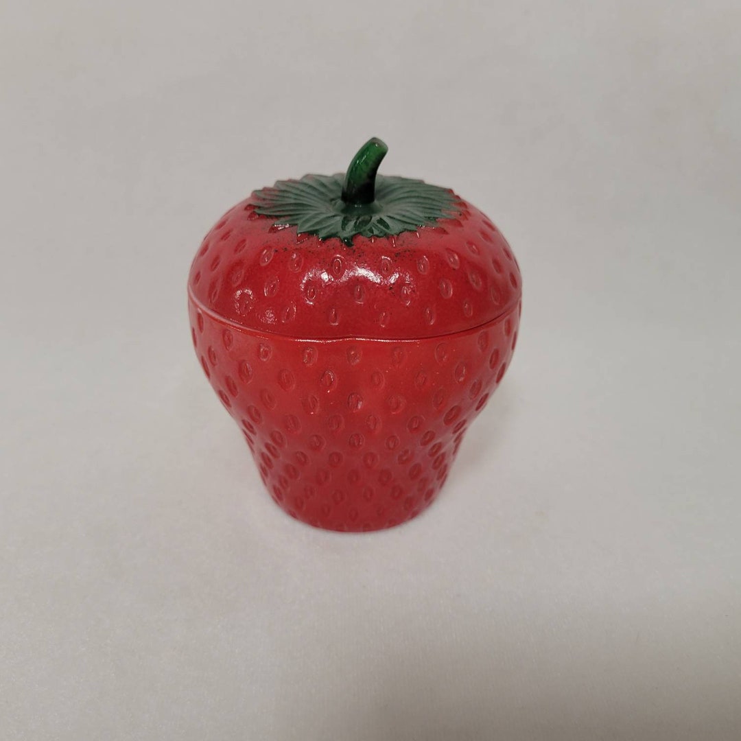 Hazel Atlas Strawberry Jam Jar Pot - Etsy