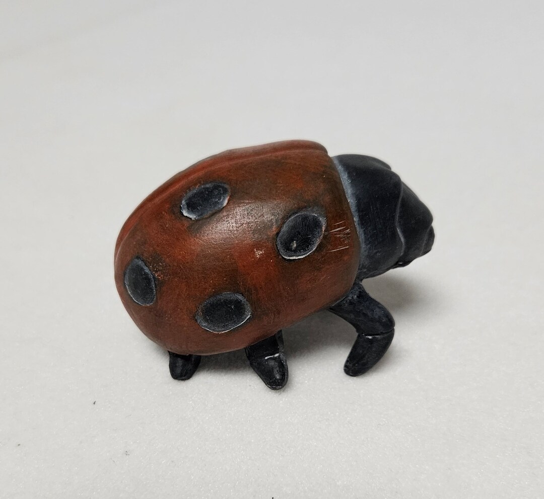 Lady Bug Beetle Made by Hen-feathers - Etsy