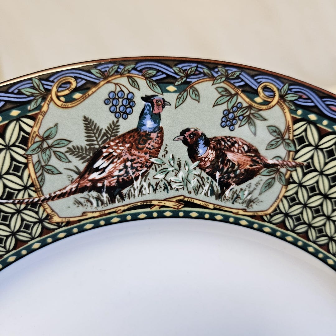 20 Piece Christopher Stuart COACH HOUSE Optima Dinnerware Set-place ...