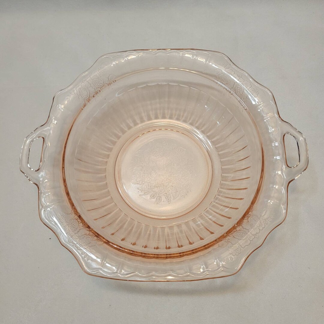 Anchor Hocking Mayfair Open Rose Handled Serving Bowl - Etsy