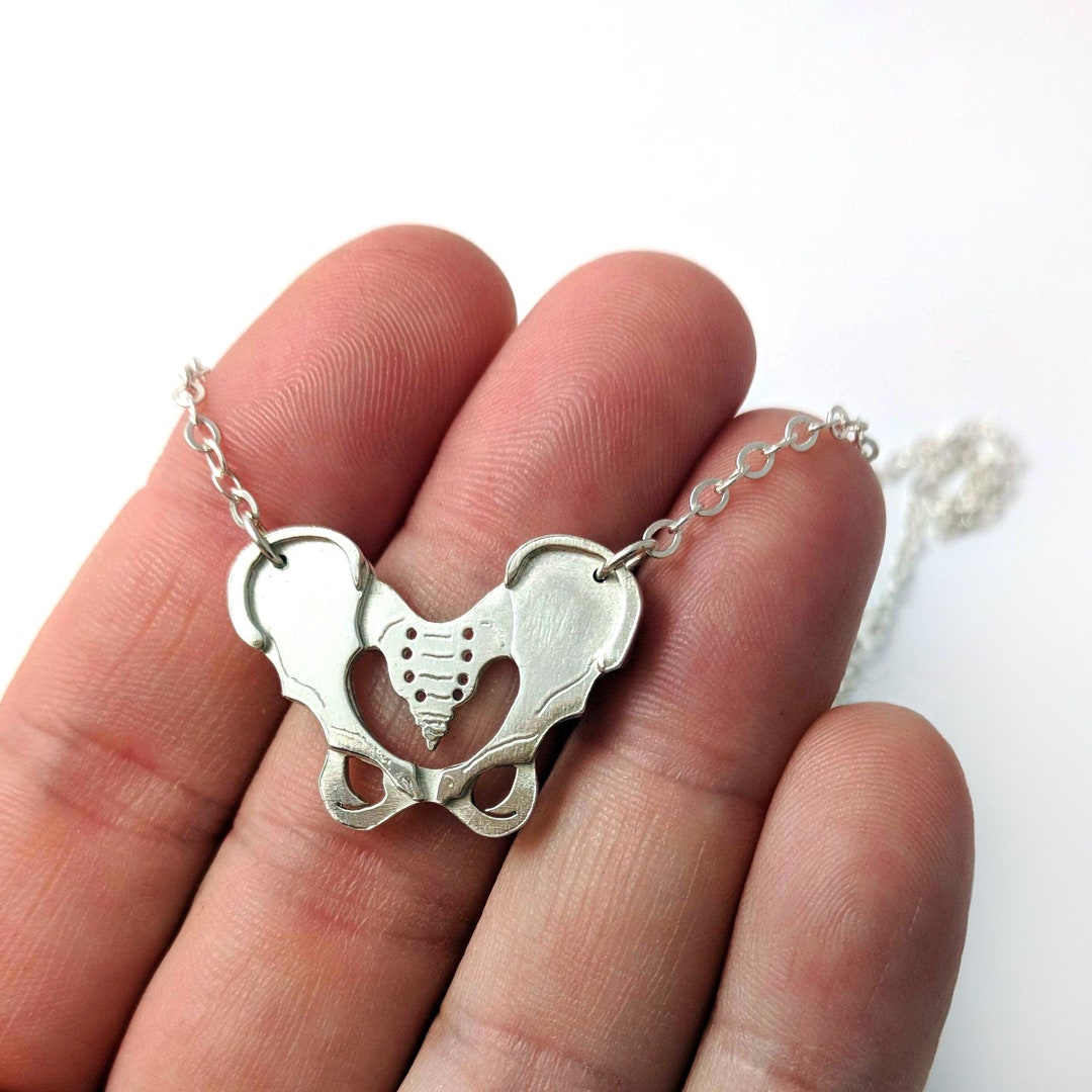 Anatomical Pelvis Necklace - Etsy