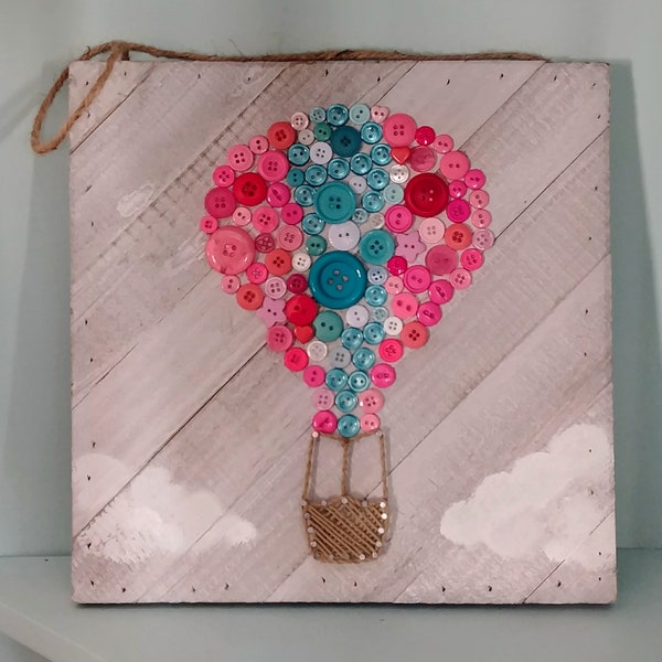 Button Wall Hanging - Etsy