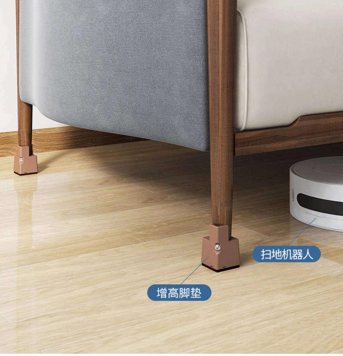 Furniture Adjustable Legs Raiser Table Chair Leg Heightening - Etsy