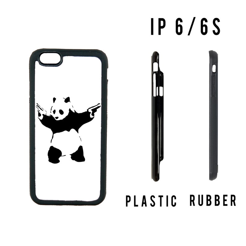 BANKSY ART PANDA Art Gun Design Apple Iphone 12 11 Mini Pro - Etsy
