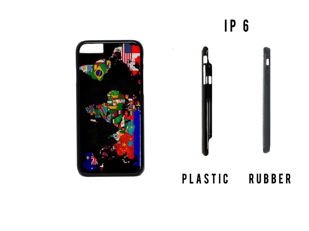 WORLD MAP FLAGS Globe Phone Case Flag Apple iPhone 12 11 Mini Pro Max X ...