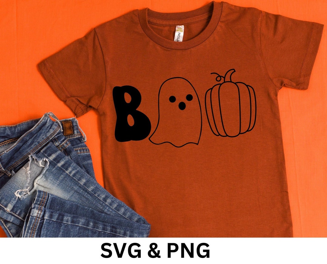 Boo SVG & PNG - Etsy