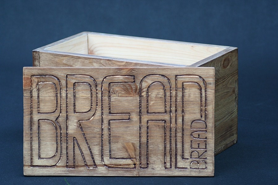 Perfect for the Kitchen. Wooden Handmade Bread Box. Vintage - Etsy