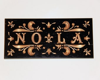 New Orleans Address Signs | Etsy