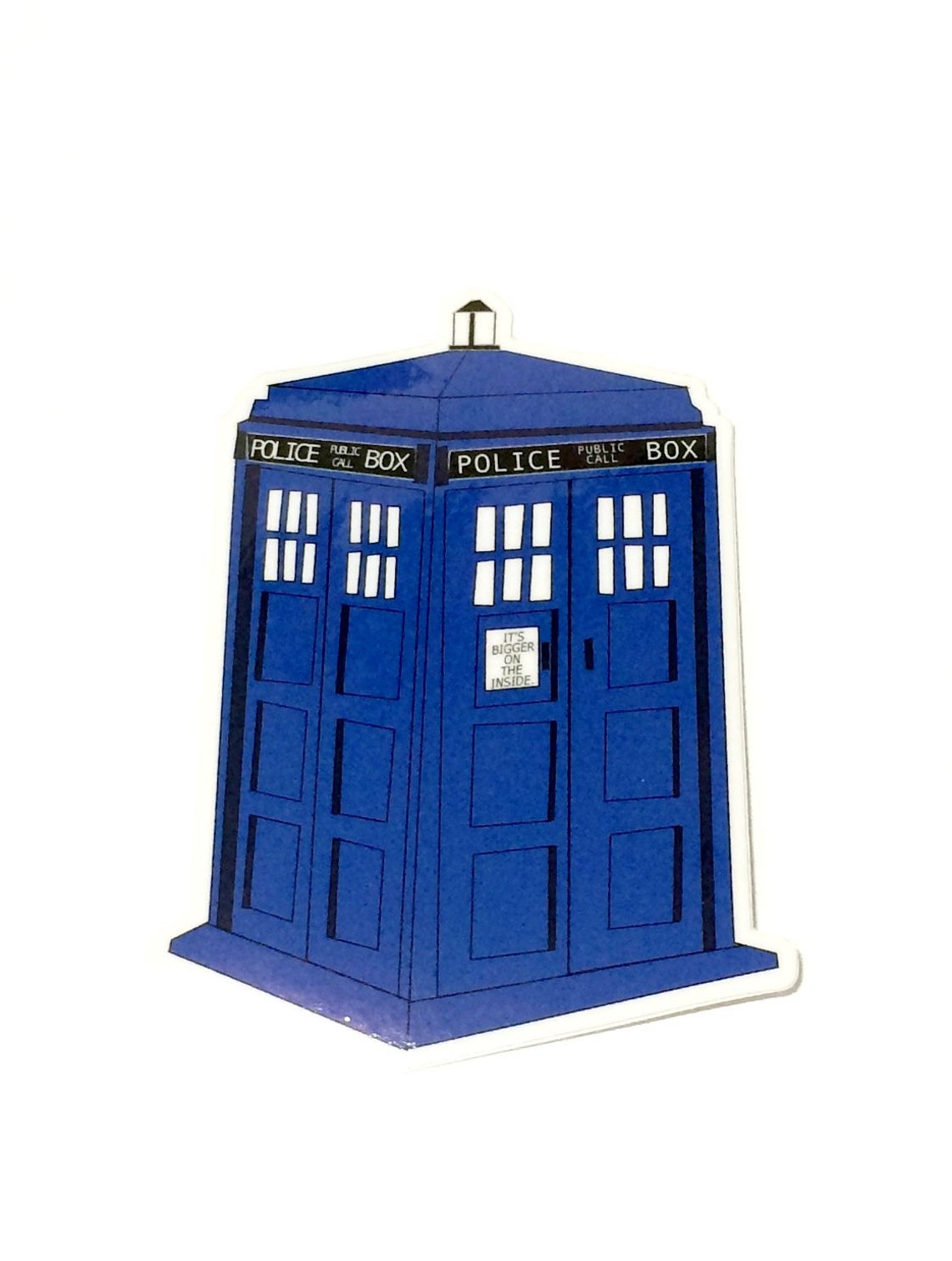 TARDIS Vinyl Sticker - Etsy