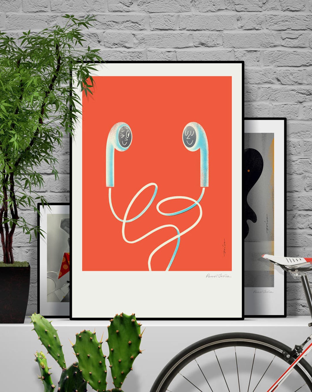 Lo and Ve - Original Illustration/poster Print - Etsy