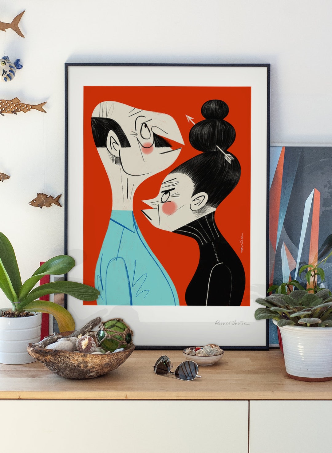 Jealousy - Original Illustration/poster Print - Etsy