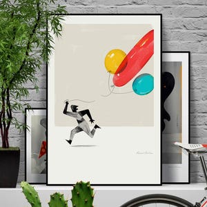 The Party is Over - Original Illustration/poster Print - Etsy