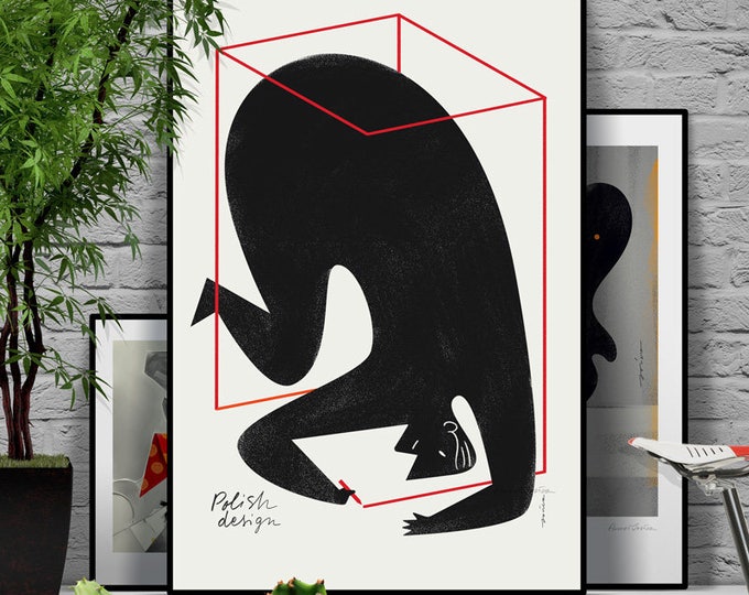 Polish Design - Original Illustration/poster Print - Etsy