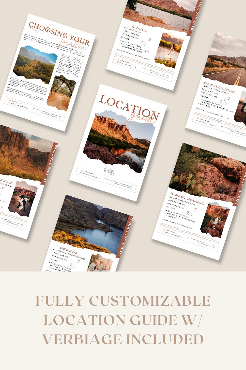 Client Welcome Guide Bundle Canva Templates for Photographers W/ Style ...