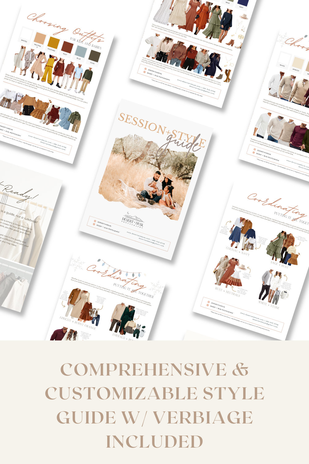 Client Welcome Guide Bundle Canva Templates for Photographers W/ Style ...