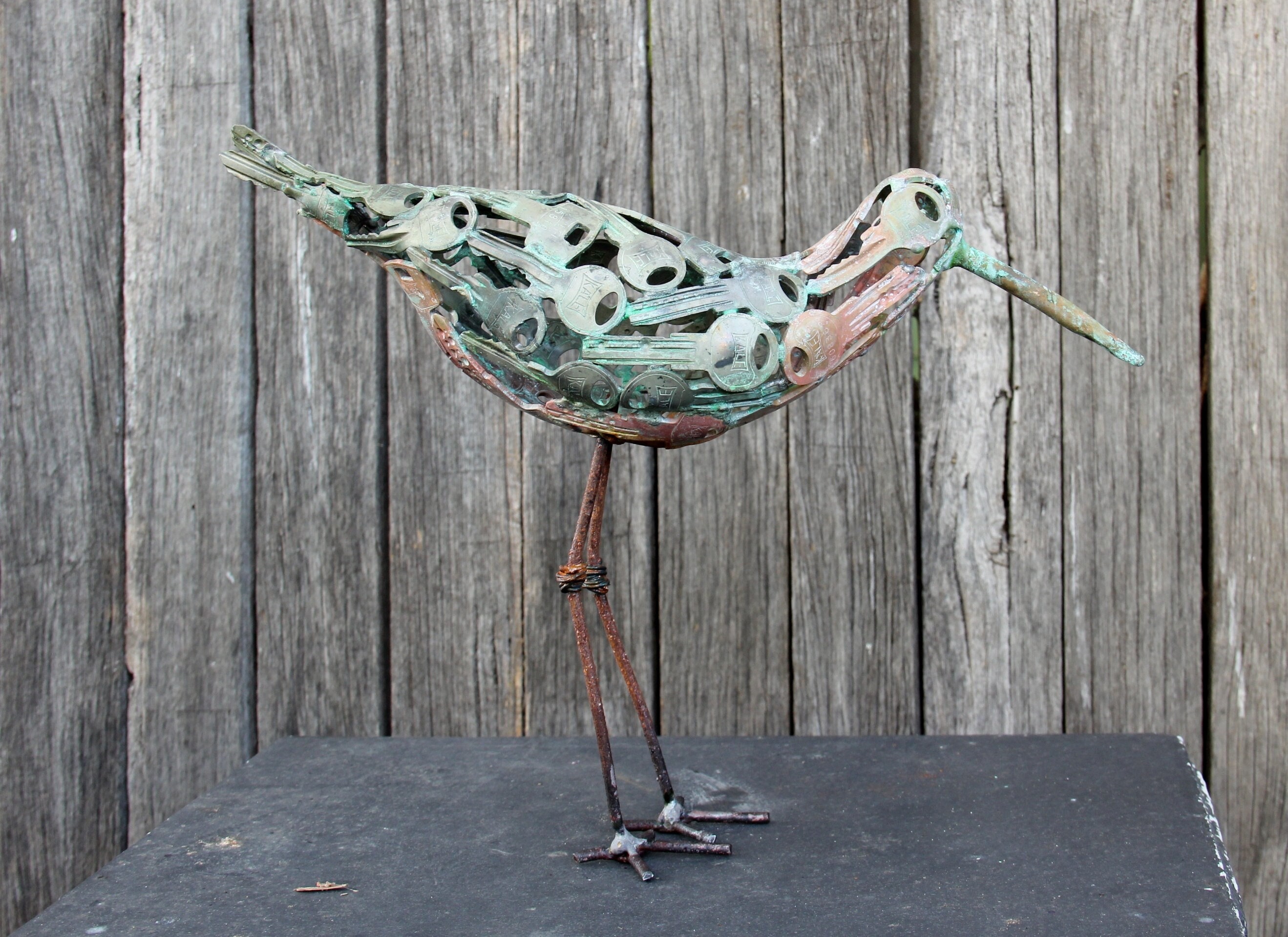 Metal Bird Sculpture - Etsy Australia