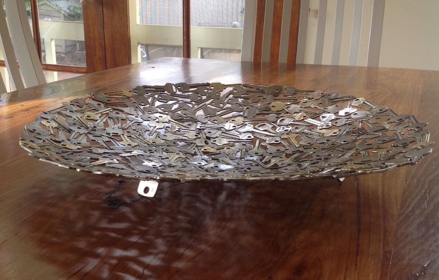 Key Platter 47 Cm Diameter Metal Plate Metal Sculpture - Etsy