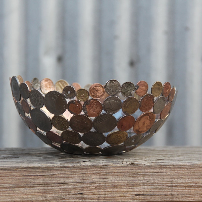 Metal Bowl - Etsy