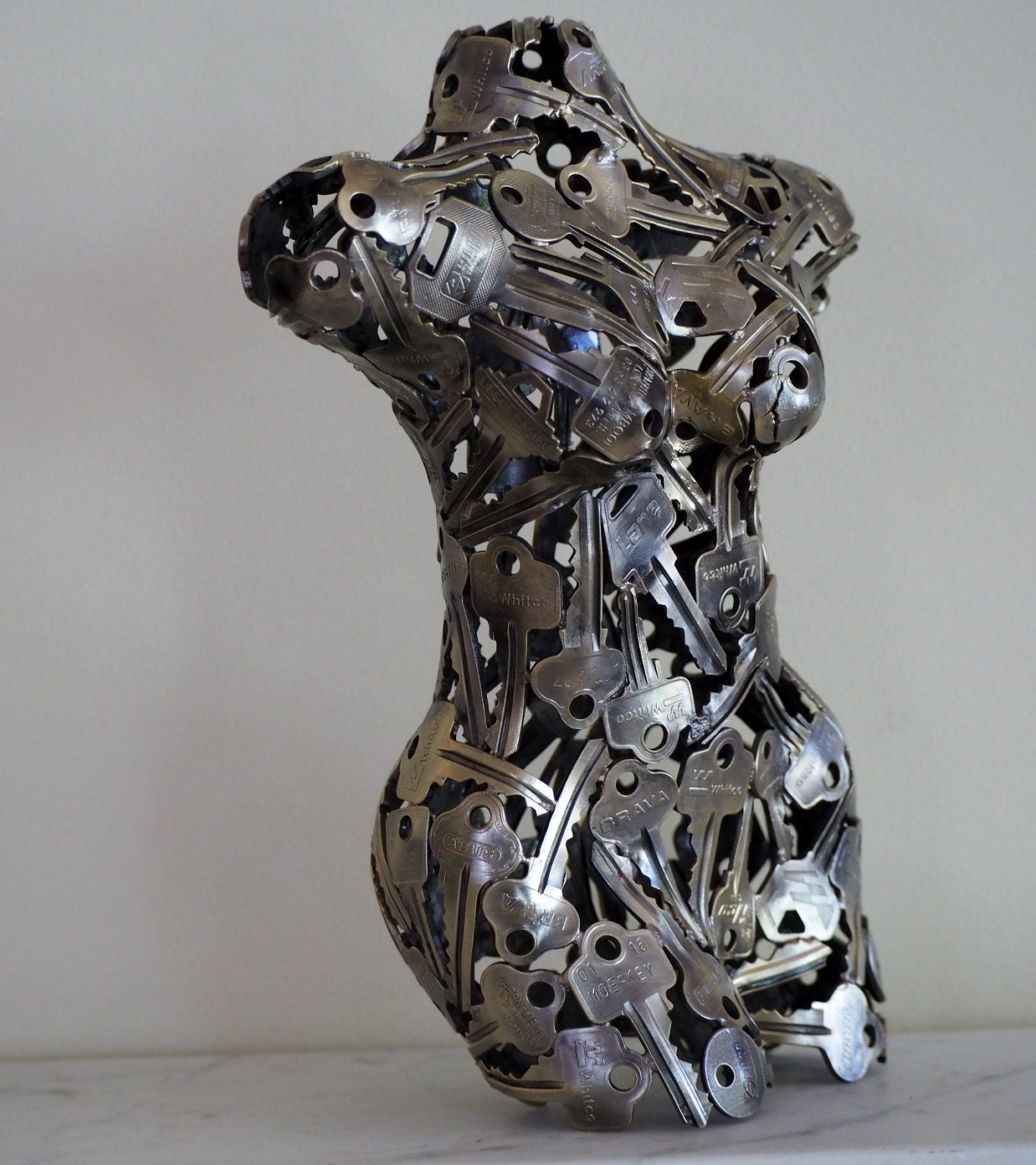 Curvy Female Full Torso Limited Edition 11 Metal Sculpture | Etsy