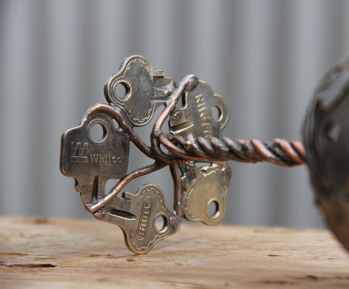Key Wine Glass, Key Goblet, Metal Sculpture - Etsy Australia