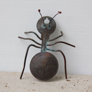 Single Key Ant, Metal Sculpture - Etsy