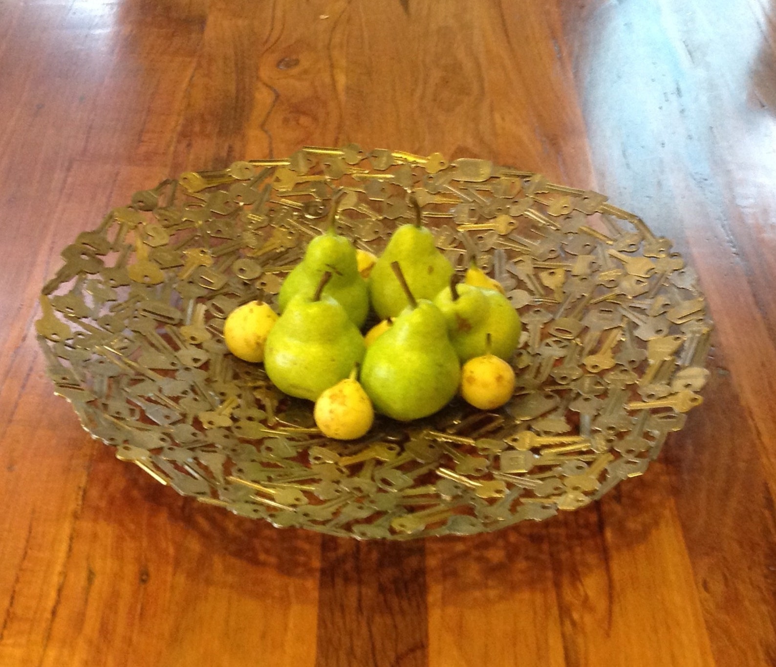 Key Platter 47 Cm Diameter Metal Plate Metal Sculpture - Etsy