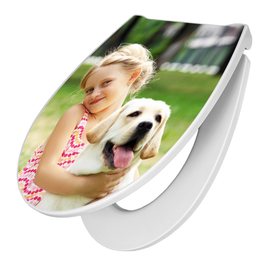 PERSONAL MOTIF on Premium WC Seat With Soft-close Mechanism - Etsy