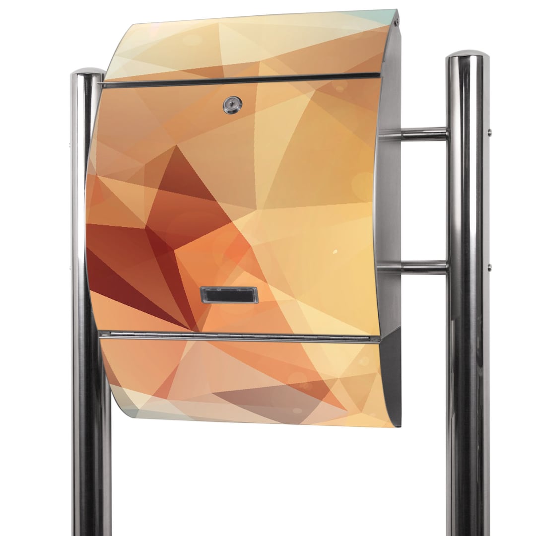 Stainless Steel Stand Letterbox With CRYSTAL Motif - Etsy