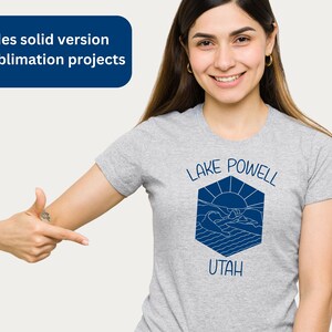 Lake Powell, Utah, Line Art, Design for Cricut, Silhouette Svg, Dfx ...