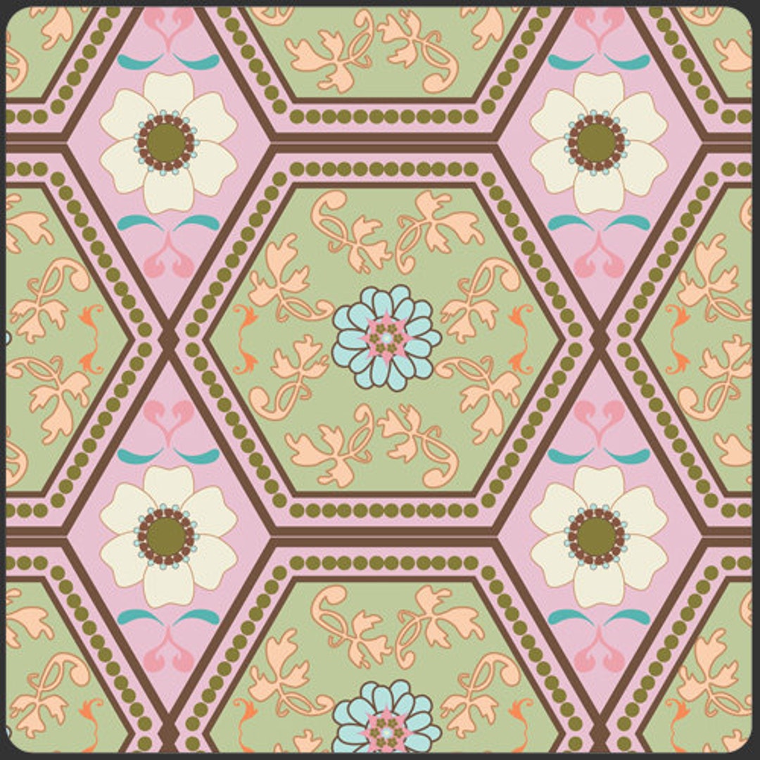 Pat Bravo Fabric 'girly Girl' Creamy Reflection Art Gallery Fabrics ...