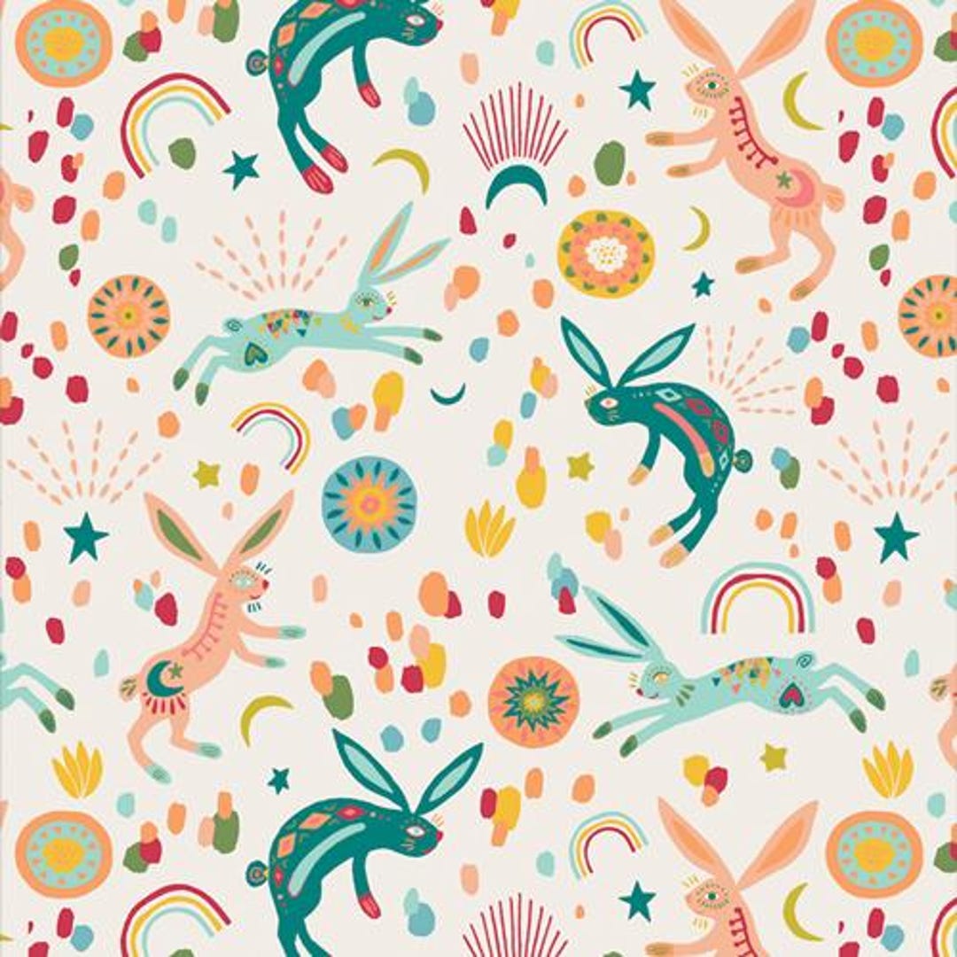 Cotton Fabric 'onward + Upward' Freefloat by Jessica Swift for Art Gallery Fabrics - Etsy