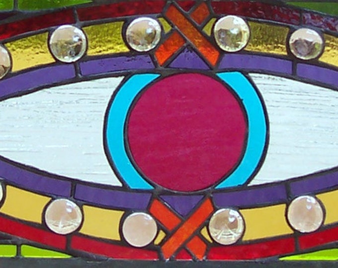 Stained Glass Dragon Eye - Etsy