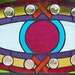 Stained Glass Evil Eye Window Panel, Talisman, Nazar, Ward off Evil ...