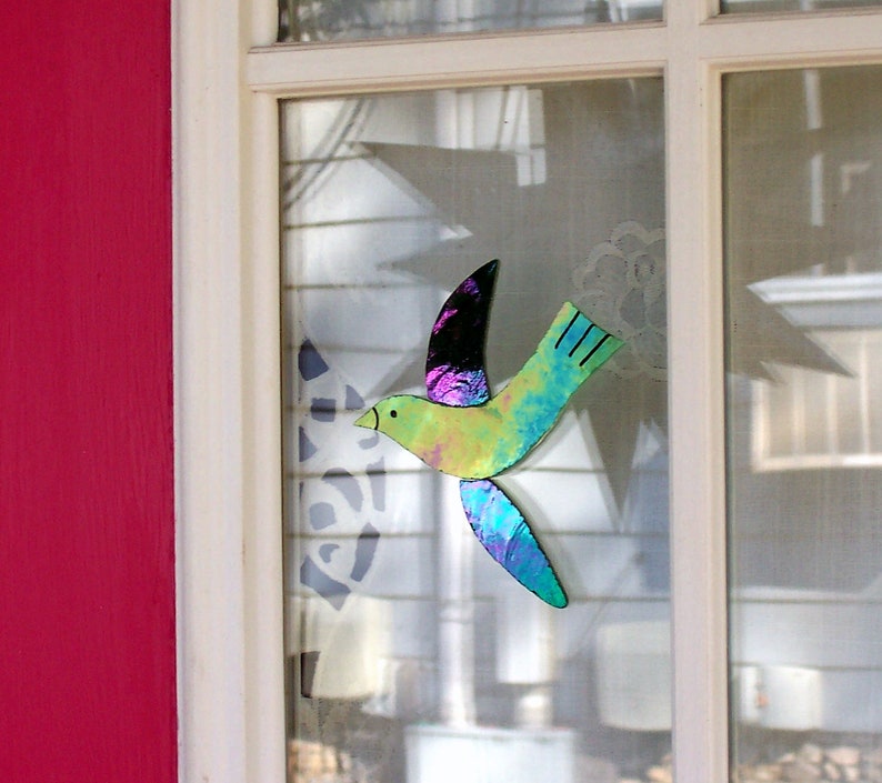 Bird Alert Window Protection Reflective Bird Repellent Bird - Etsy