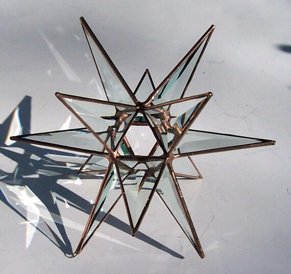 Stained Glass Beveled Stars - Glass Designs