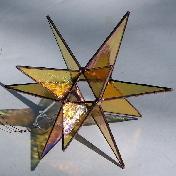 Glass Star Lantern - Etsy