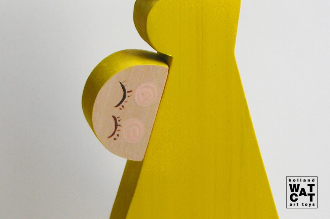 Pregnant Mother With Baby Big HURBANO Wooden Puppet - Etsy