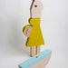 Pregnant Mother With Baby Big HURBANO Wooden Puppet - Etsy