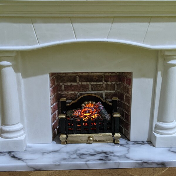 Doll House Fireplace - Etsy UK