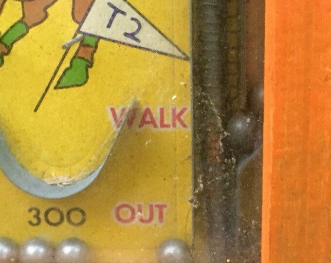 Antique Pinball Game Push Em Up - Etsy