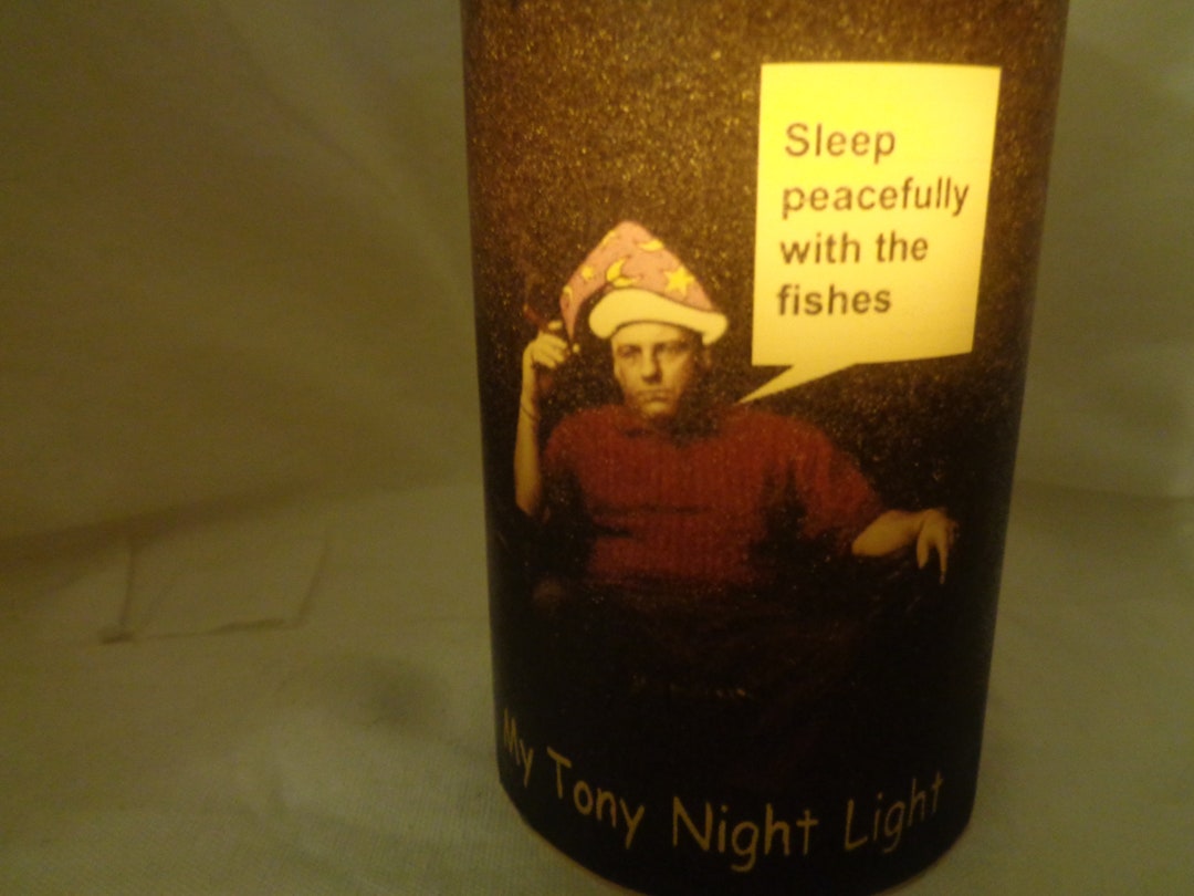My Tony Soprano Mafia Night Light Handmade LED Flameless Electric ...